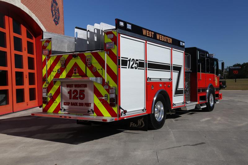 Pumper 125 Now in Service - West Webster Fire Department
